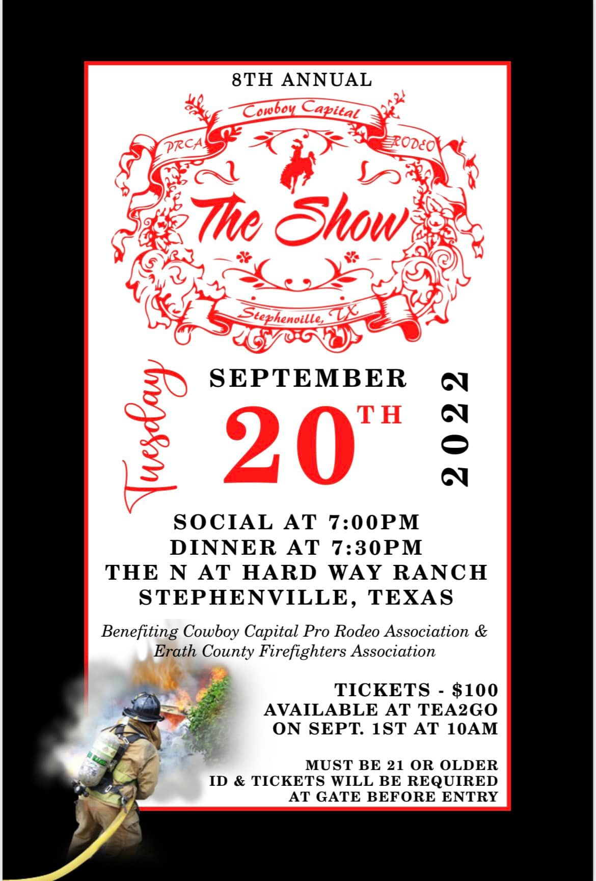 Cowboy Capital of the World PRCA Rodeo – September 23, 24 & 25, 2022