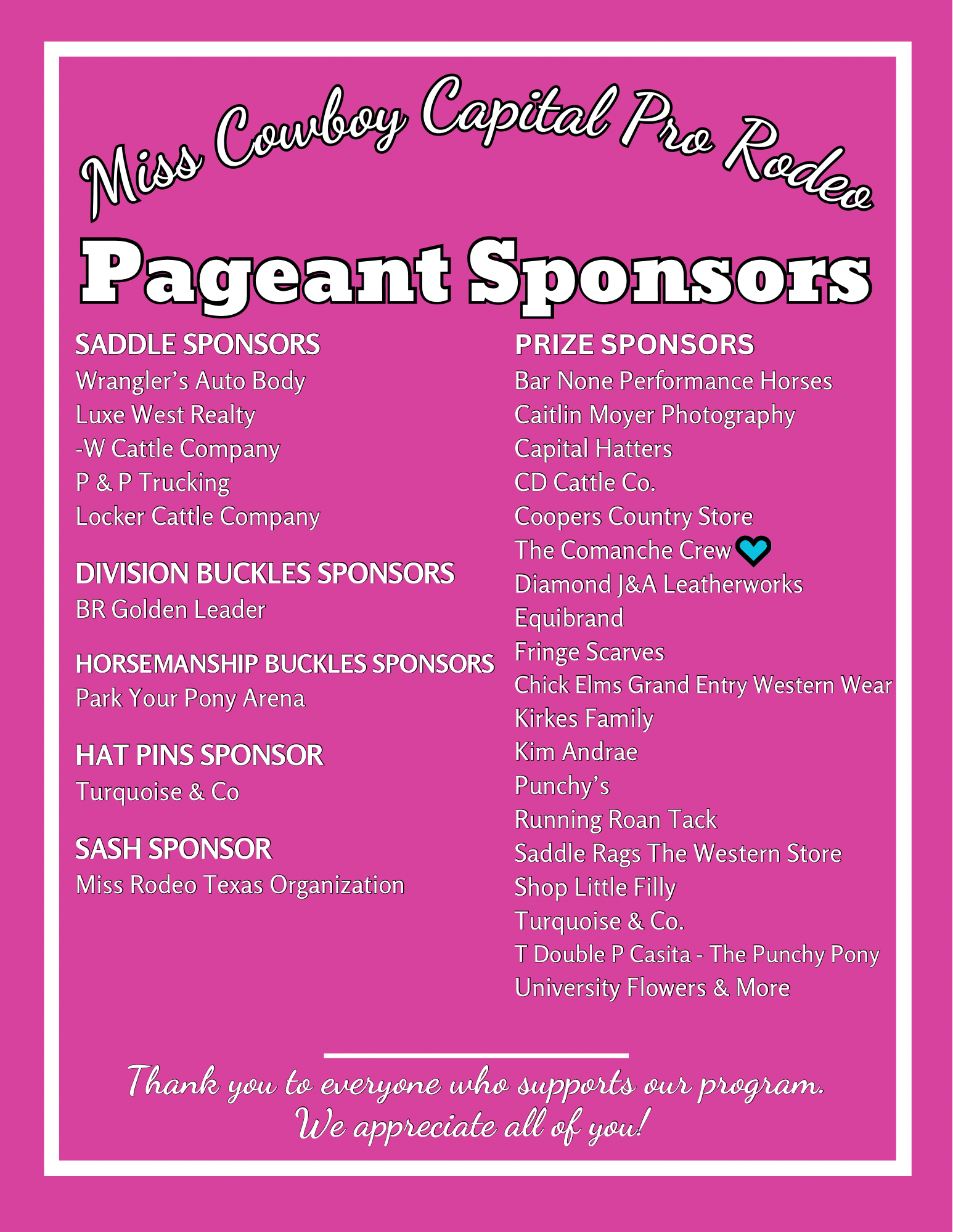 Rodeo Royalty – Cowboy Capital of the World PRCA Rodeo