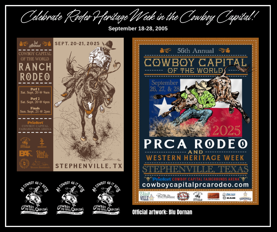Cowboy Capital of the World PRCA Rodeo – September 27, 28 & 29, 2024